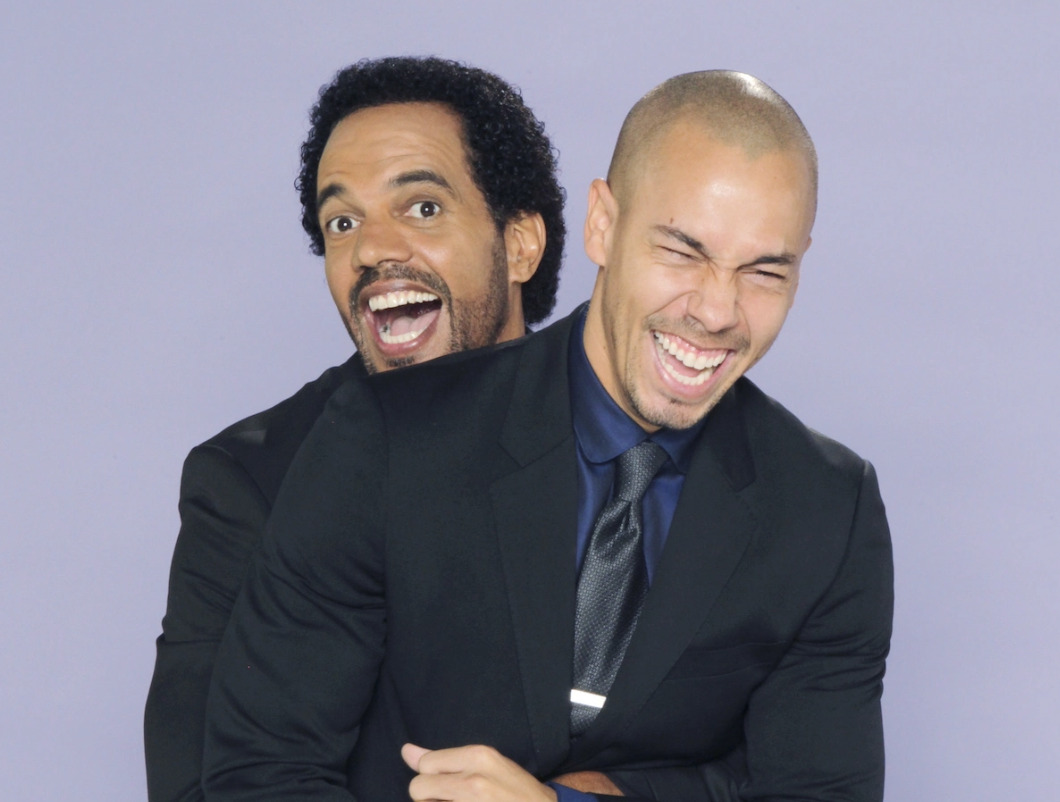 Y&R's Camryn Grimes and Bryton James Talk Growing Up In Genoa City ...