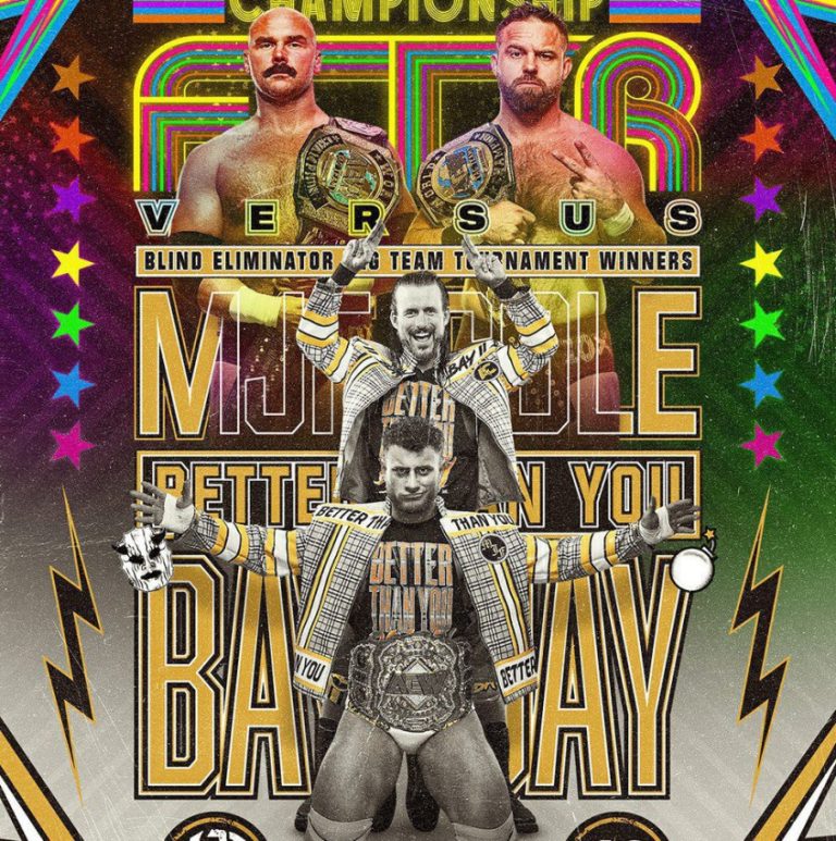 AEW COLLISION: MJF and Adam Cole Lose to FTR, But They Hug It Out! CM ...