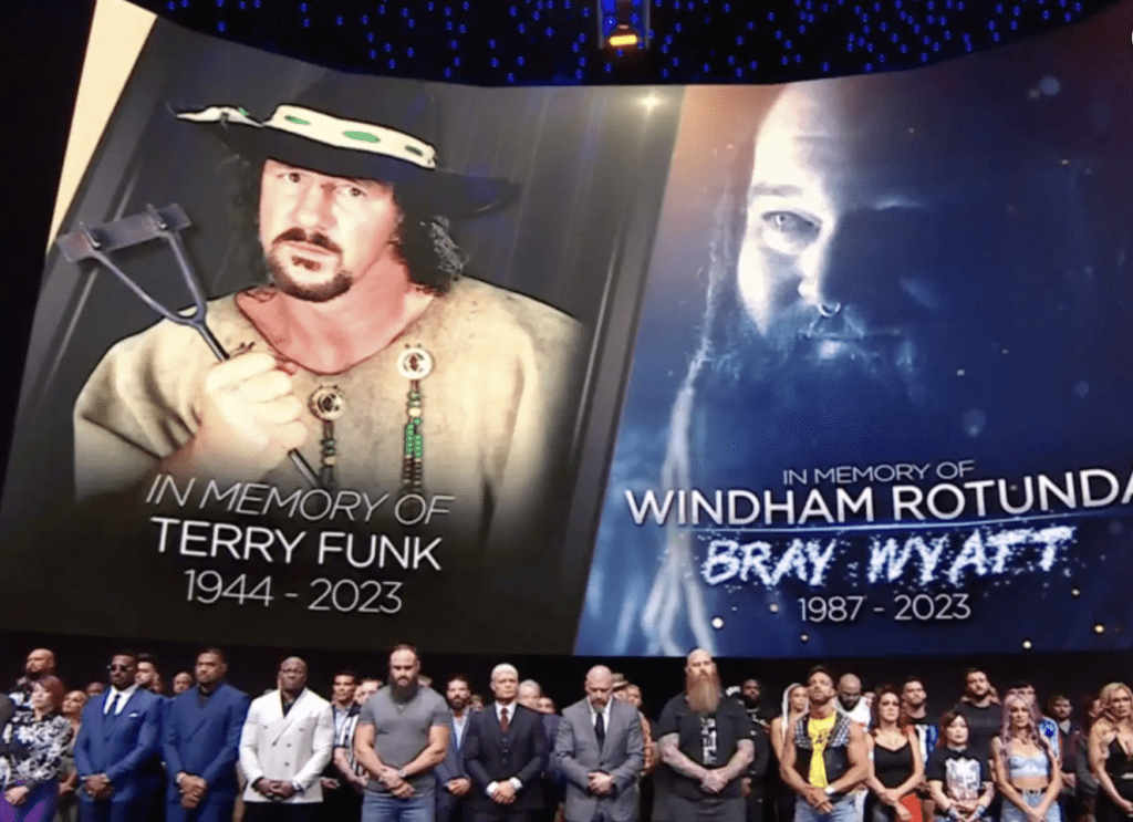 Bray Wyatt and Terry Funk Jr. Receive Emotional Tributes on WWE 'Friday ...