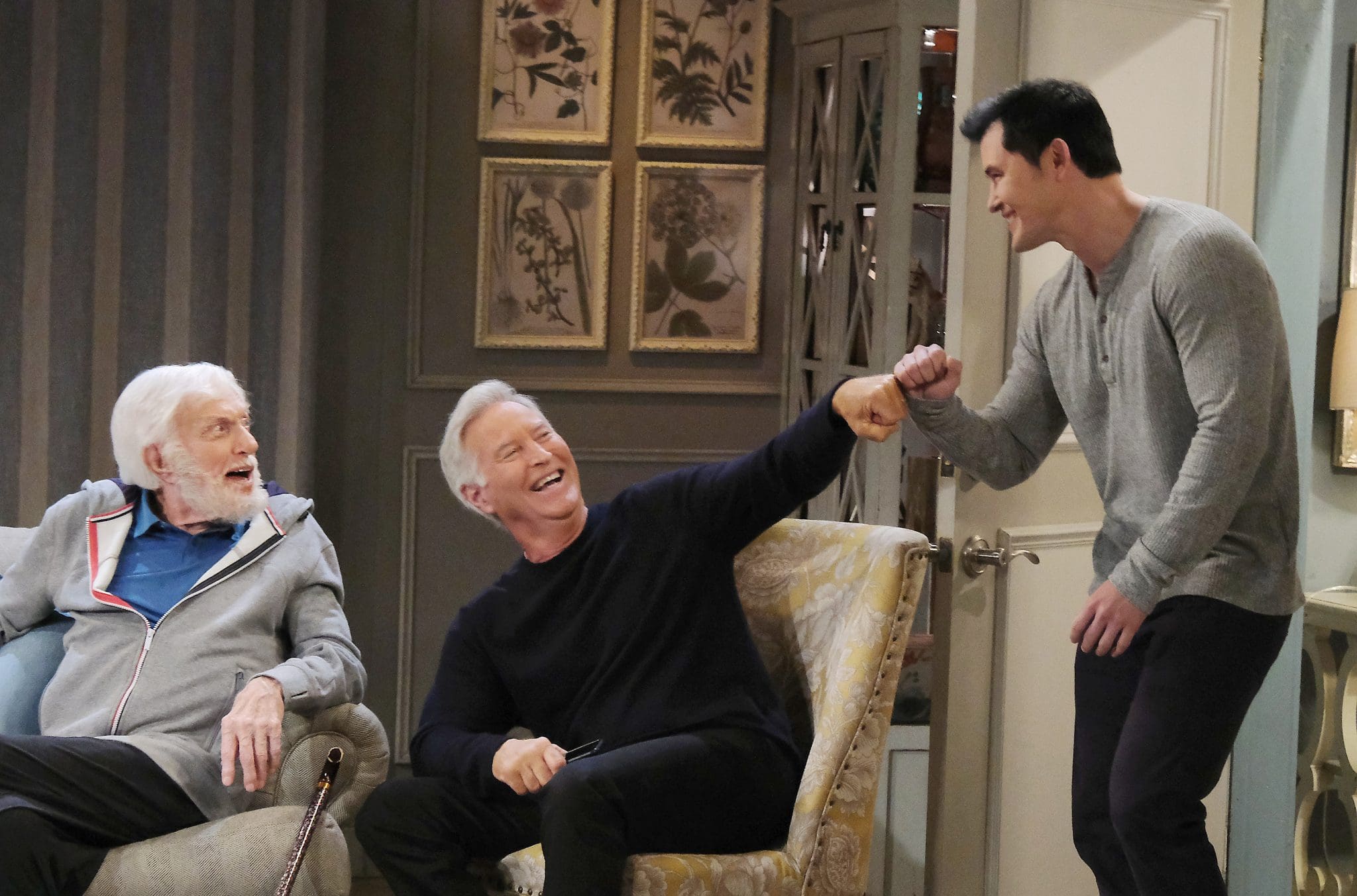 Dick Van Dyke as Days of our Lives' Timothy Robicheaux Meets John Black ...