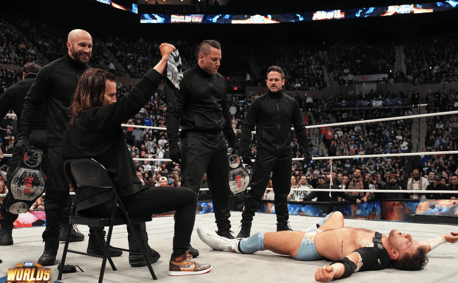 AEW Worlds End: MJF Drops World Title to Samoa Joe as Adam Cole is ...