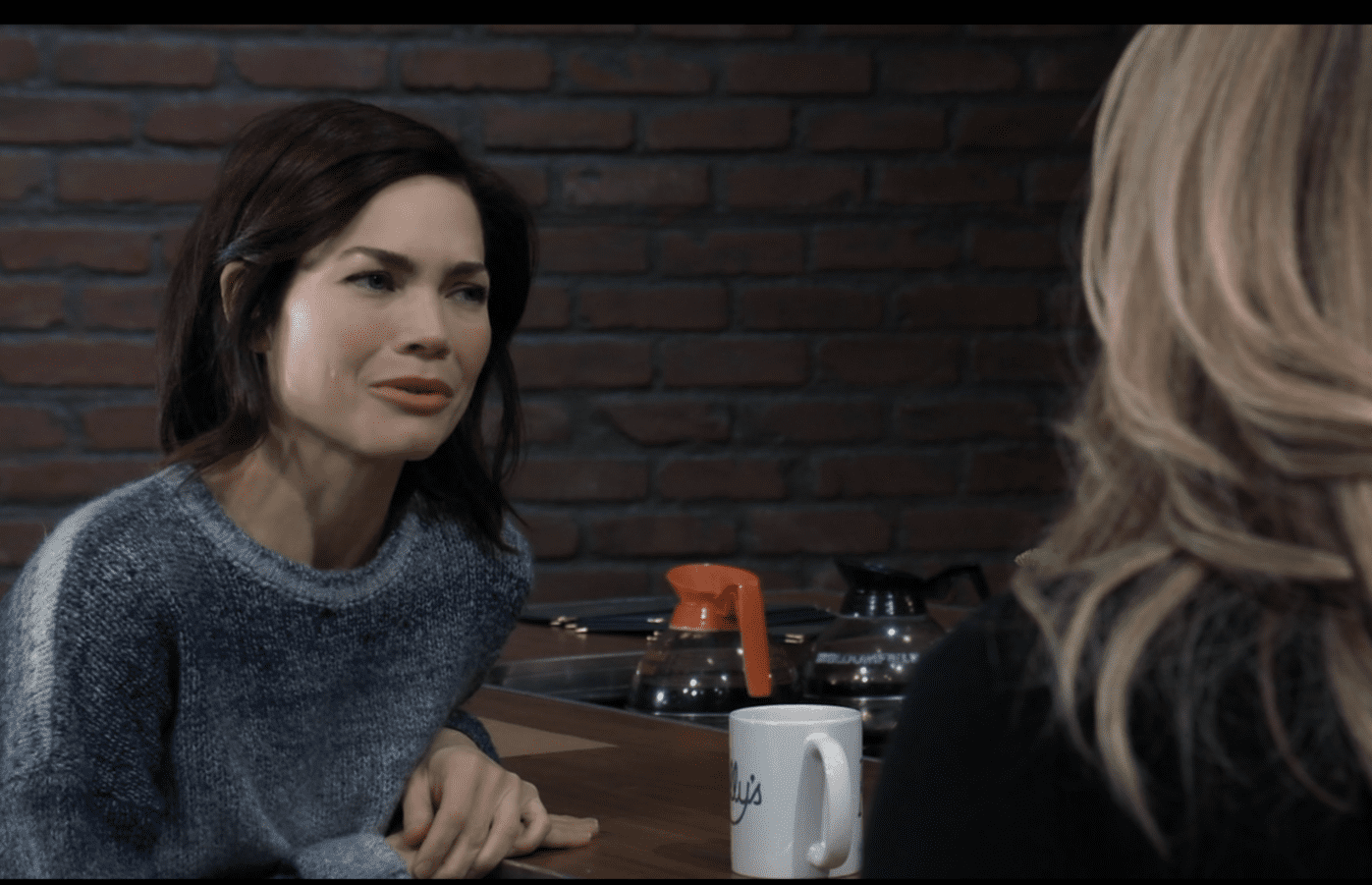 GENERAL HOSPITAL: Felicia and Maxie Visit BJ's Grave, Elizabeth Grieves ...