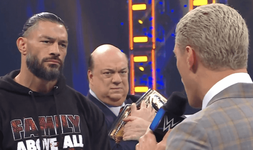 WWE SmackDown: Roman Reigns Reminds Cody Rhodes How Seth Rollins ...