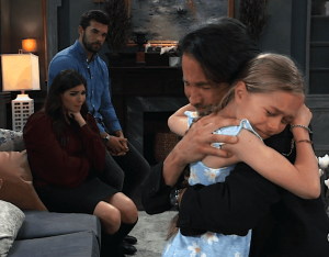 GENERAL HOSPITAL: Finn and Violet Share an Emotional Goodbye Before He ...