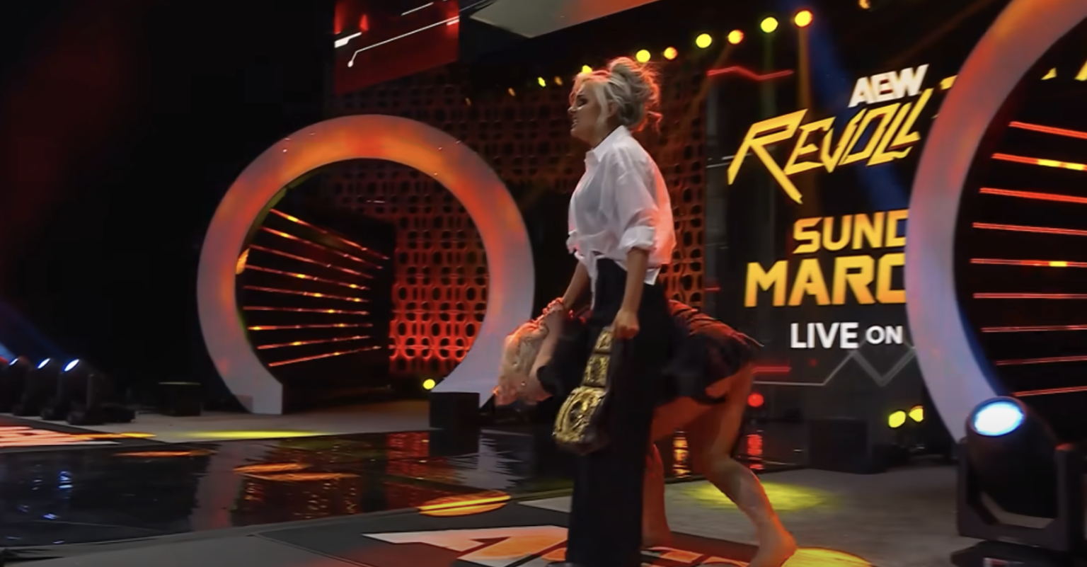 AEW Collision: Mariah May Attacks 'Timeless' Toni Storm and Wants a ...
