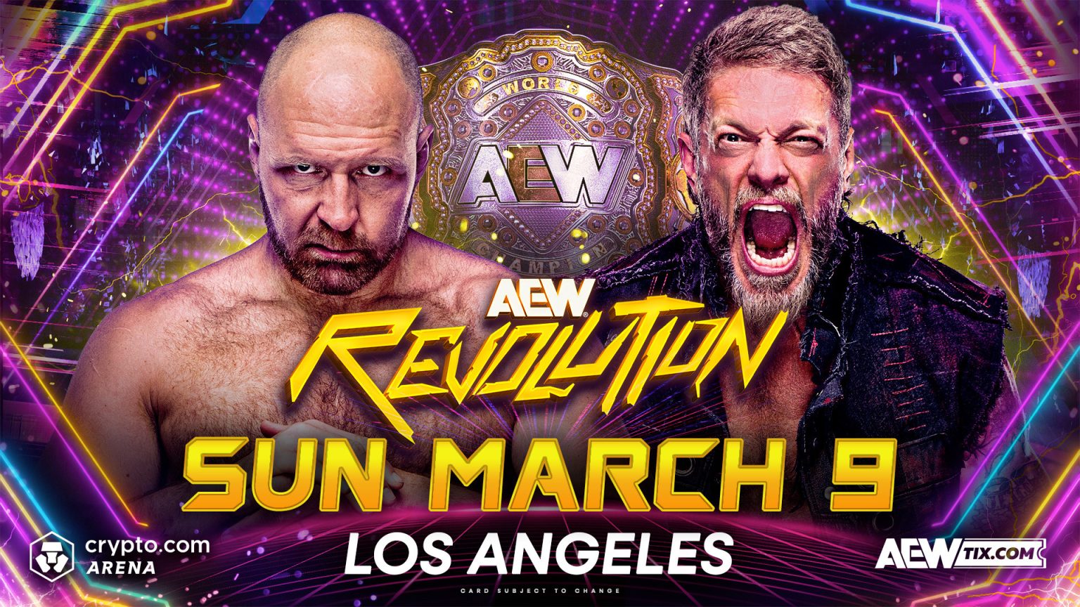 PRO WRESTLING WEEKEND: 'AEW Revolution' Available on Prime Video ...