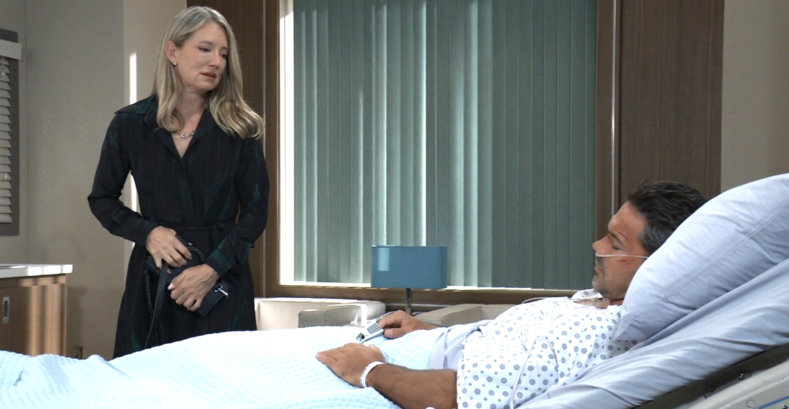 GENERAL HOSPITAL: Nathan Wakes Up with His Sister, Nina By His Side ...