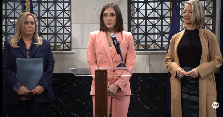 GENERAL HOSPITAL: Sidwell Reveals to Drew He Helped Willow Drug Him
